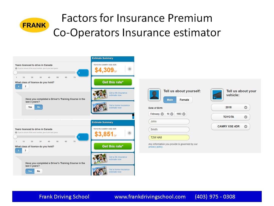 New Comers - Frank Driving School